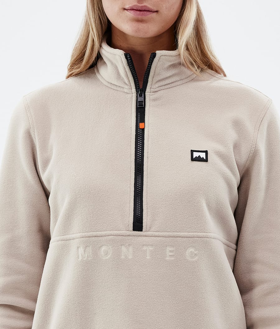 Montec Echo W Fleecegenser Dame Sand - Beige | Ridestore.no