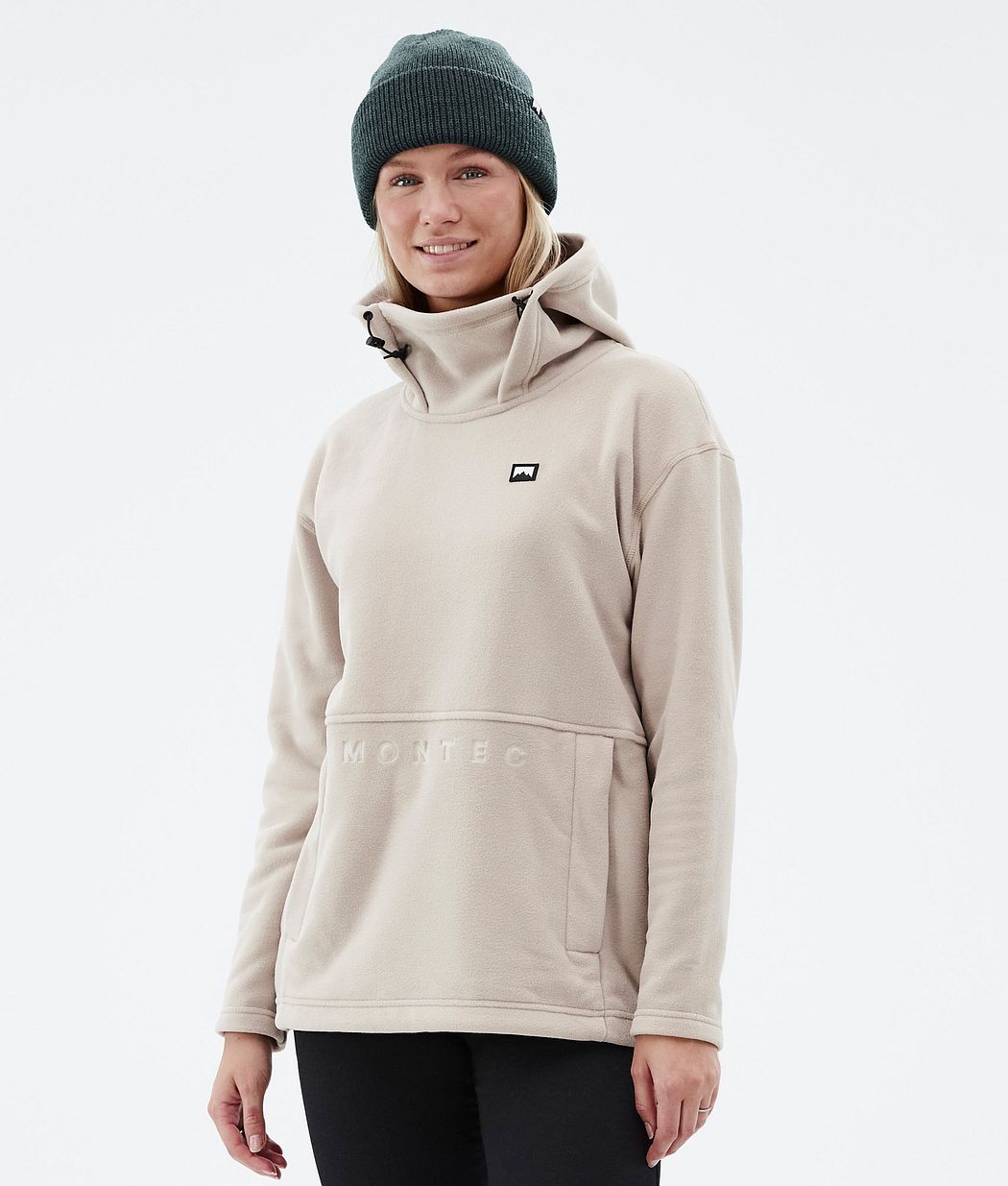 Montec Delta W Fleecegenser Dame Sand - Beige | Ridestore.no